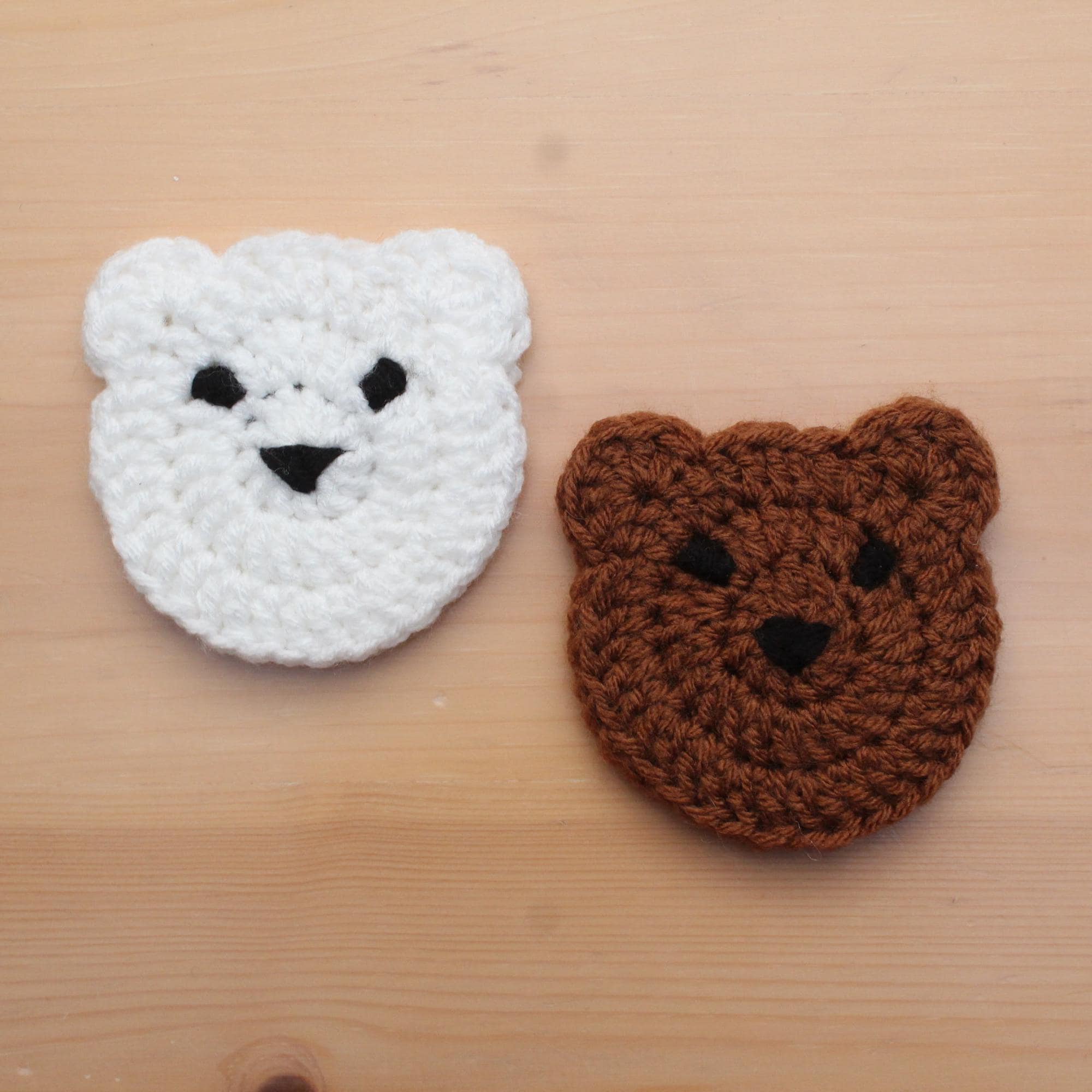 Bear Coaster Crochet Pattern | Easy Crochet Pattern for Beginners - Etsy
