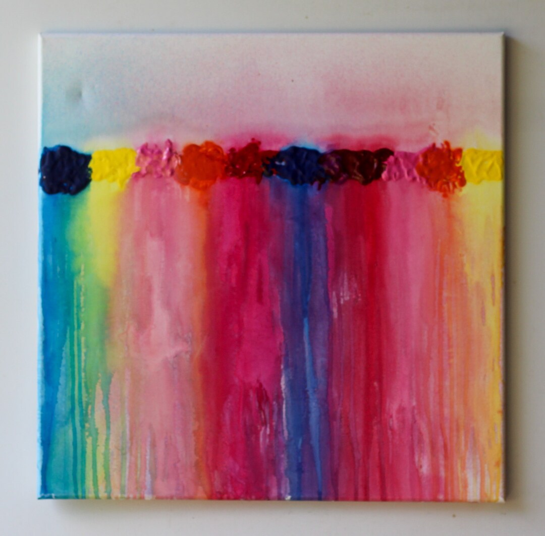 Sprayed Love Alliance Original Abstract Painting - Etsy