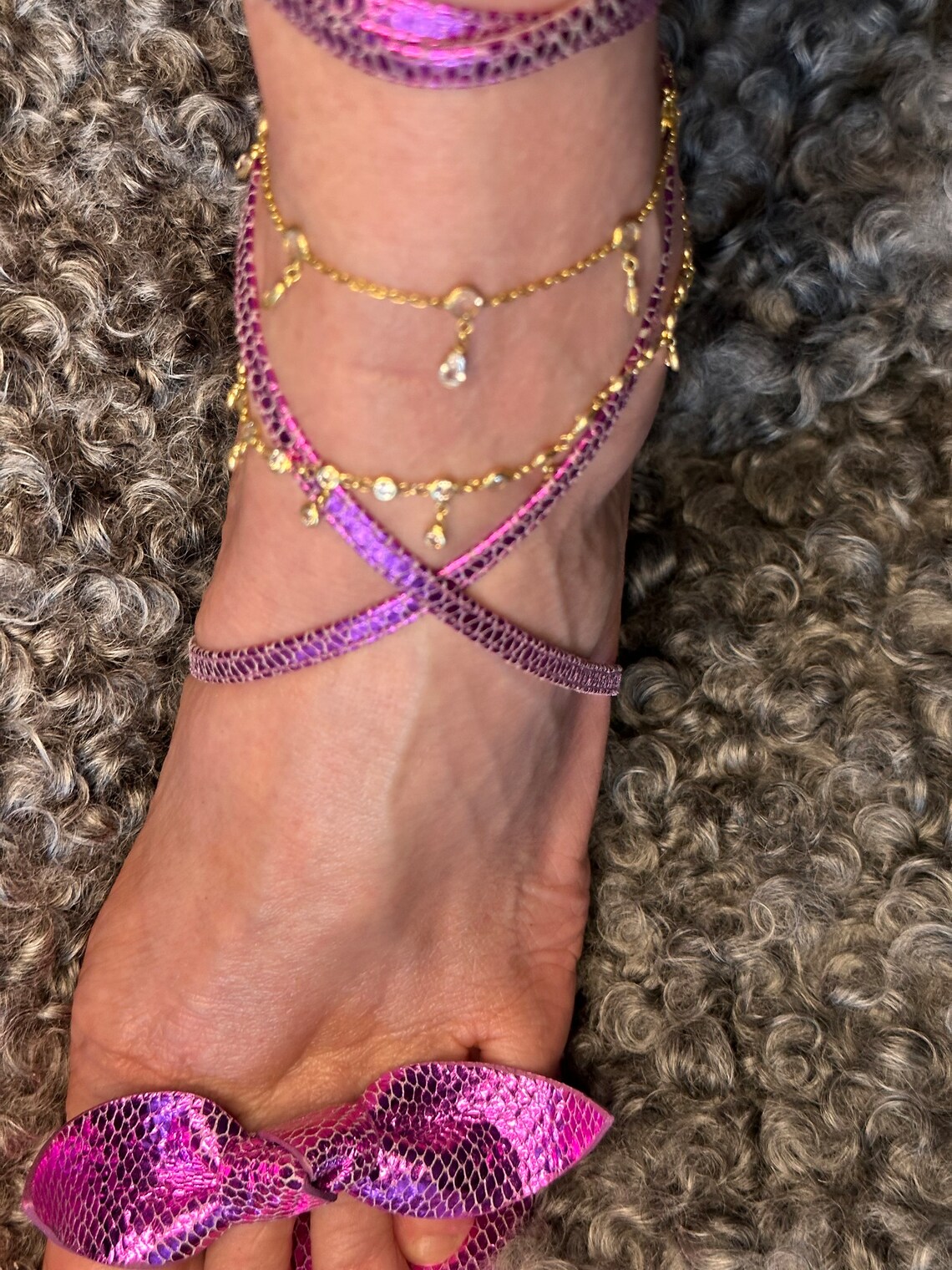 THE SHAKER 13 Anklet - Etsy