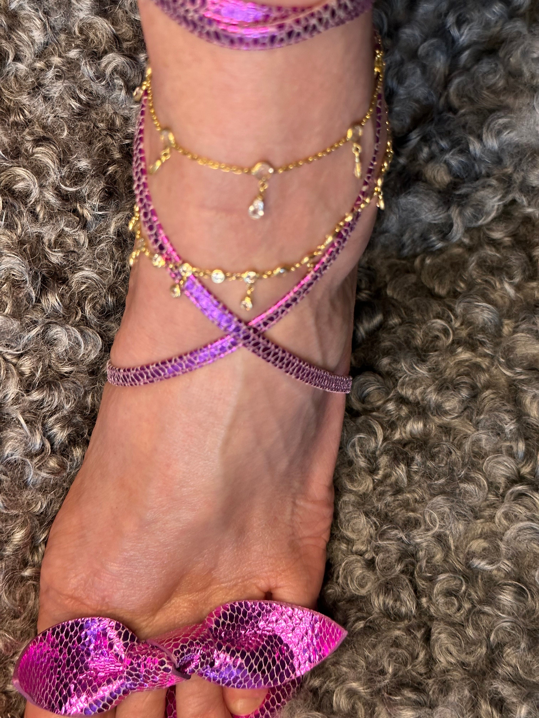 THE SHAKER 13 Anklet - Etsy