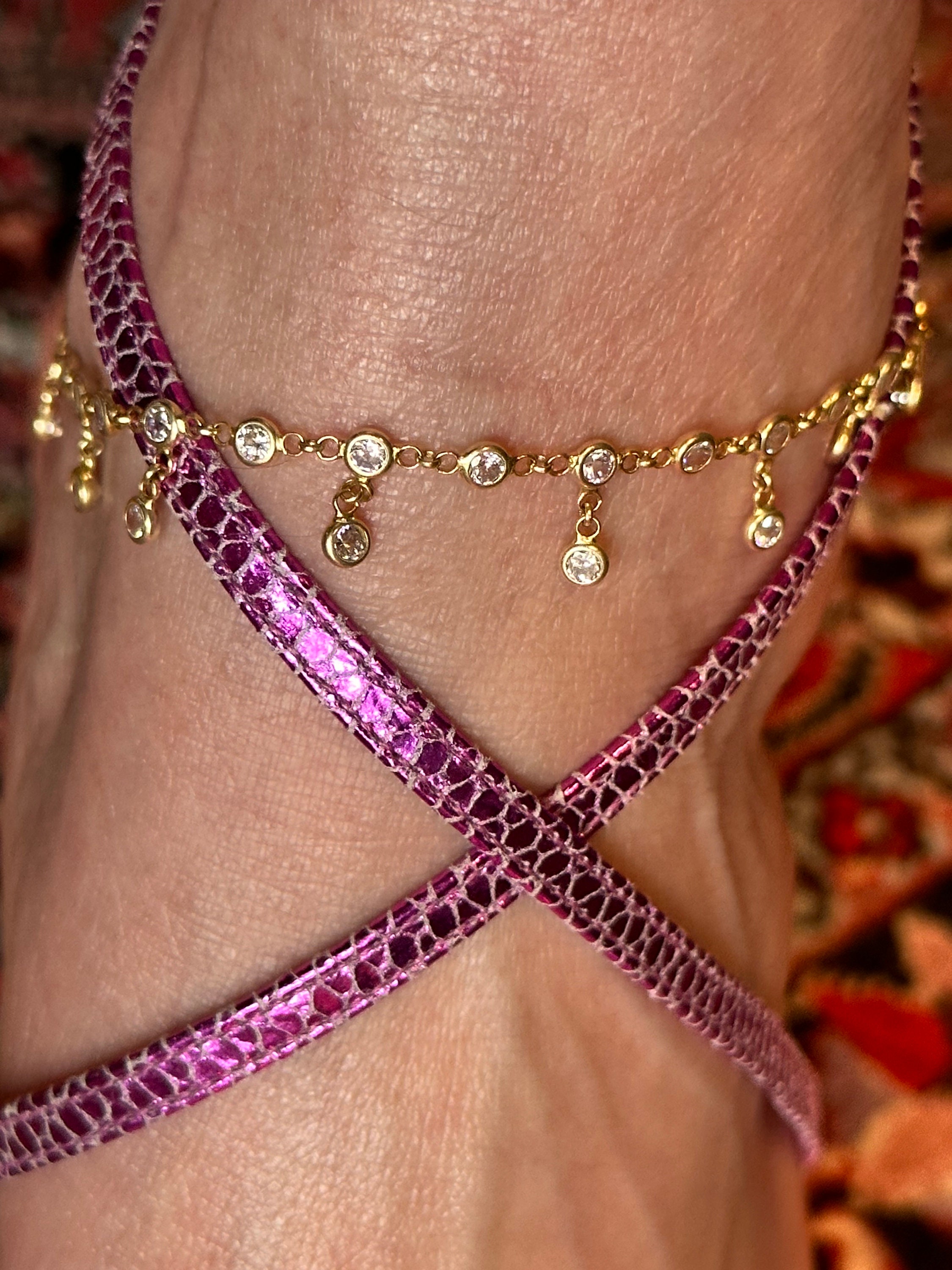 THE SHAKER 13 Anklet - Etsy