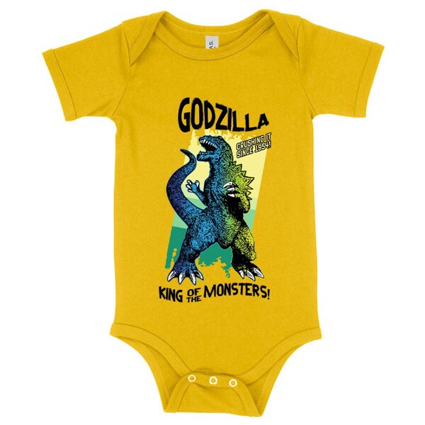 Godzilla Baby Clothes - Etsy