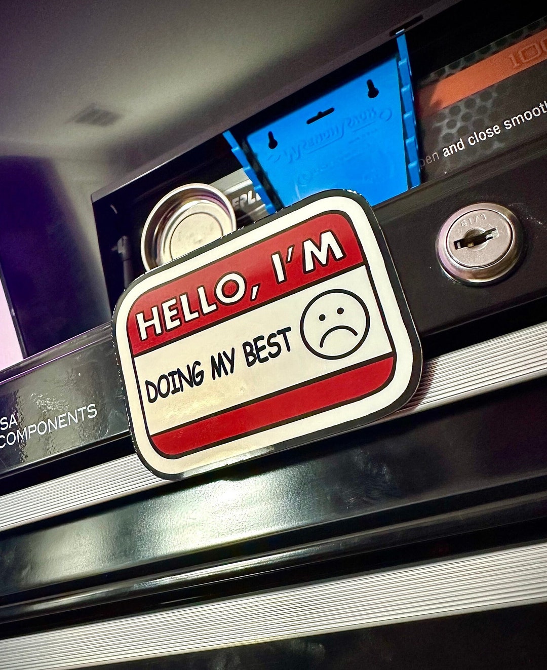 Mechanic Stickers | Toolbox Stickers | I'm Doing My Best :( - Etsy