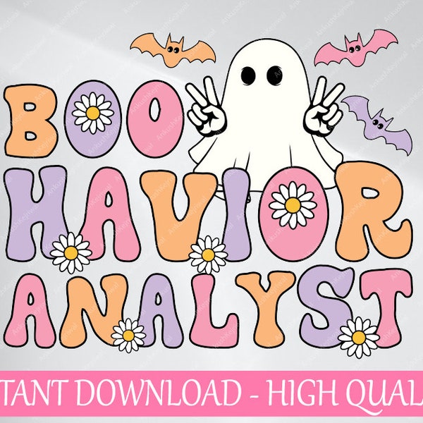 Halloween Aba Svg - Etsy