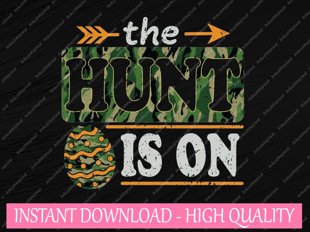 The Egg Hunt is on Bunny American Flag Png, Easter Day Camouflage Png ...