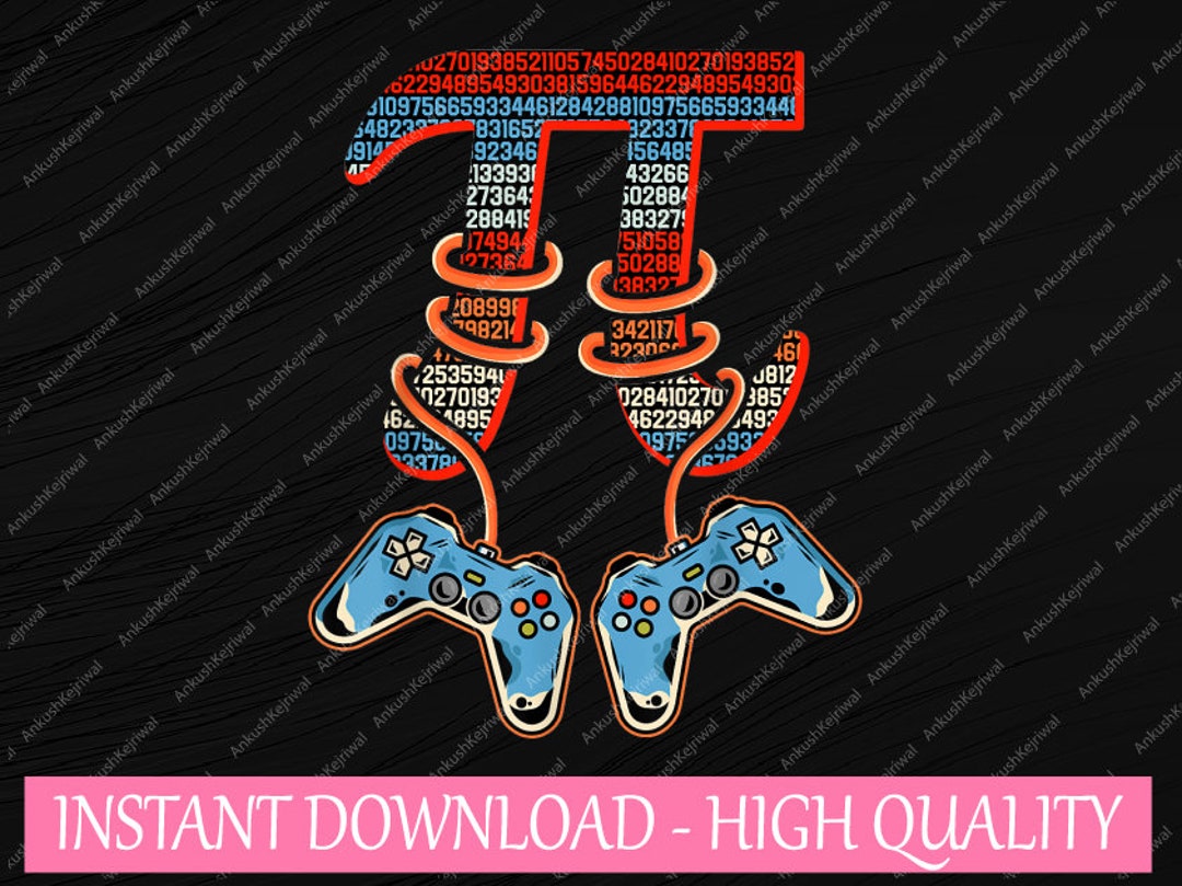 Gamer Pi Day 3.14 Creative Unique Mathematics Png, Pi Equation Game Png ...