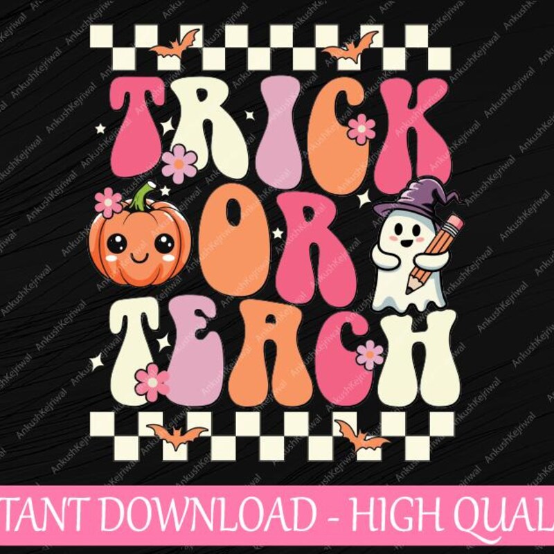 Trick or Teach - Etsy