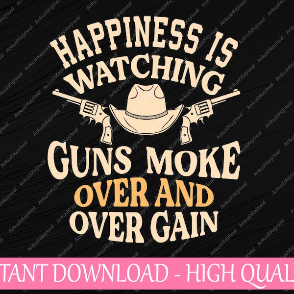 Gunsmoke Svg - Etsy
