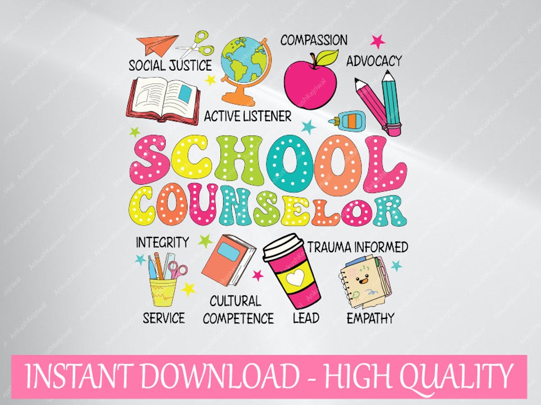 Retro School Counselor Back to School Svg, Teacher Counseling Svg, Back ...