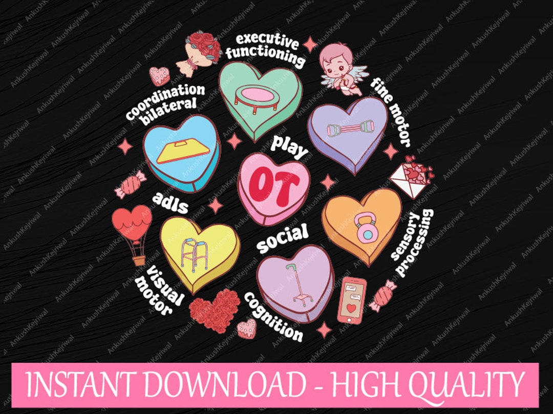 Occupational Therapy Valentine's Day Occupational Therapist Png ...