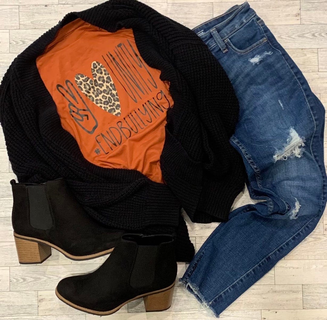 Peace Love Unity Shirt, Anti Bullying Day Shirt, Unity Day Shirt, Stop ...