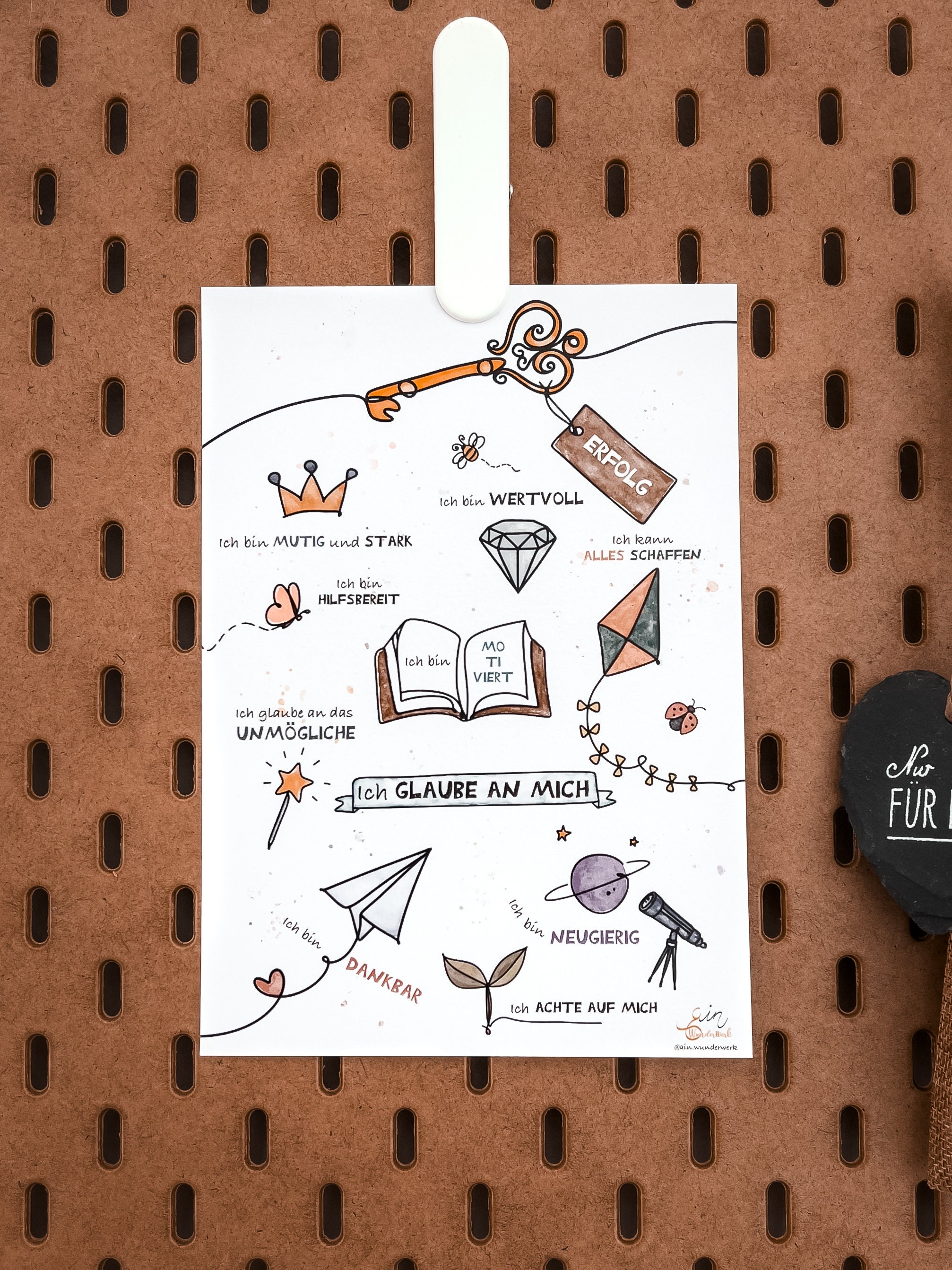 Affirmation Poster Encouragement Poster School Poster Affirmation ...