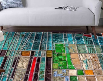 Rug Stained Glass - Etsy
