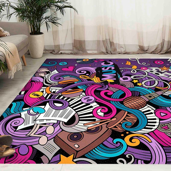 Music Rug - Etsy