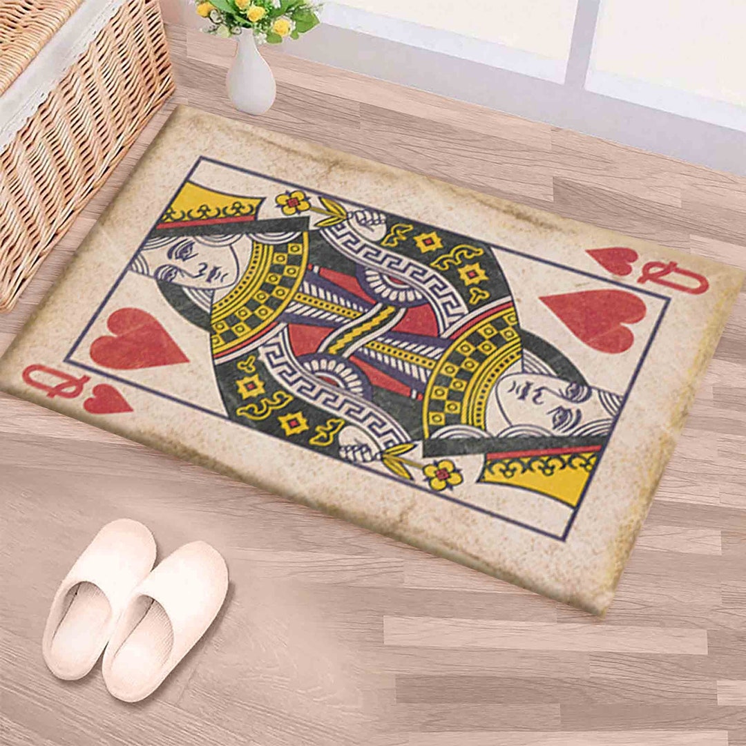 Playing Card Rug Custom Rugs Popular Rug Modern Rug Play - Etsy UK