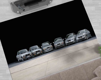 Bmw 5 Series Car Rug - Etsy