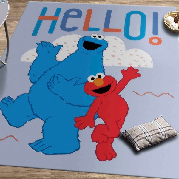 Cookie Monster Rug - Etsy