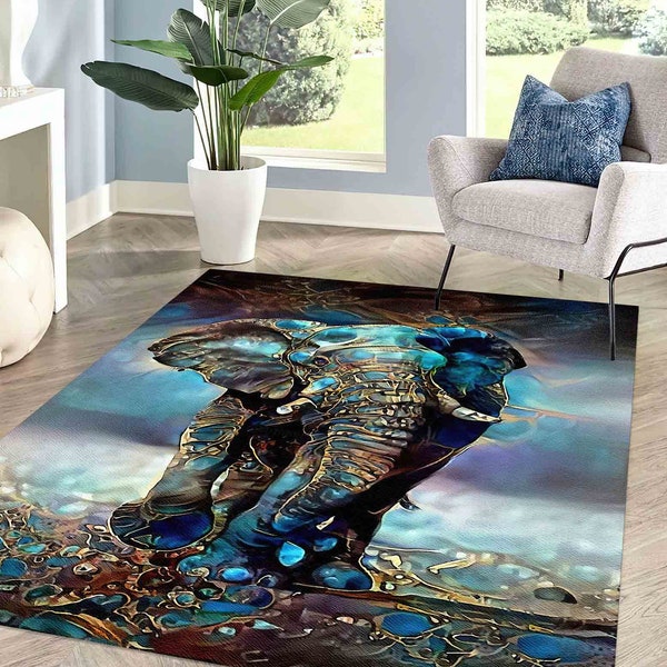 Elephant Rug - Etsy