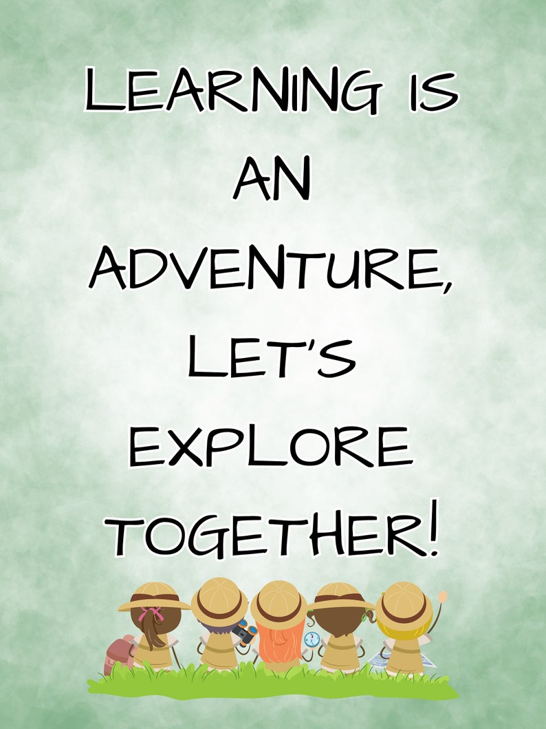 Explorers Downloadable Class Poster - Etsy