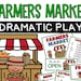 Farmers Market Dramatic Play Center / Pretend Play / Elementary School ...