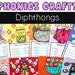 Diphthongs Phonics Crafts: Elementary Activities (digital Download) - Etsy