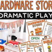Flower Shop Dramatic Play Printables: Preschool Garden Center (editable ...