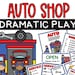 Auto Shop Dramatic Play Center / Pretend Play / Elementary School ...