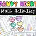 Candy Heart Math Activities / Sorting / Counting / Adding / Graphing ...