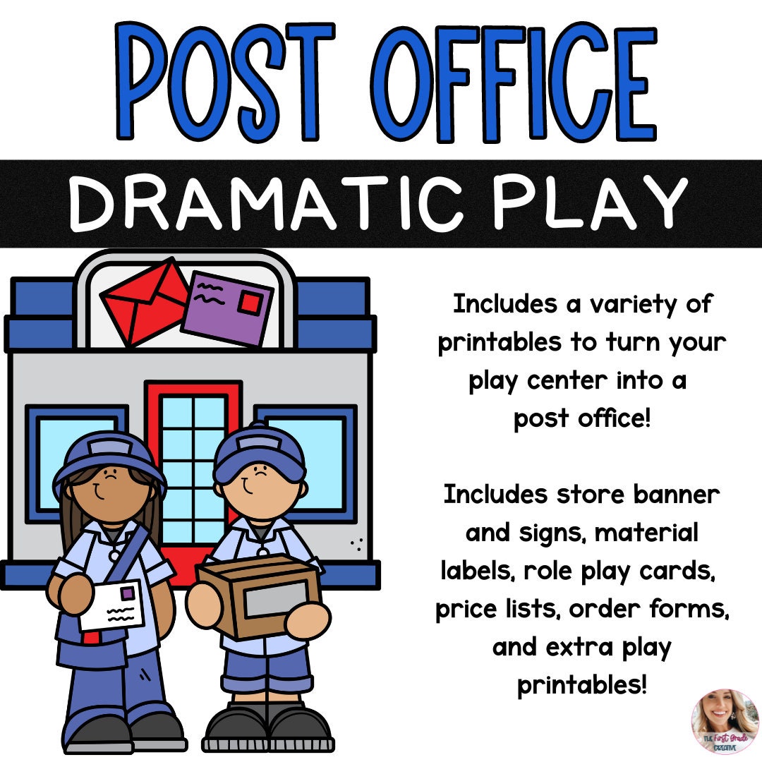 Post Office Dramatic Play Center / Pretend Play / Elementary School ...