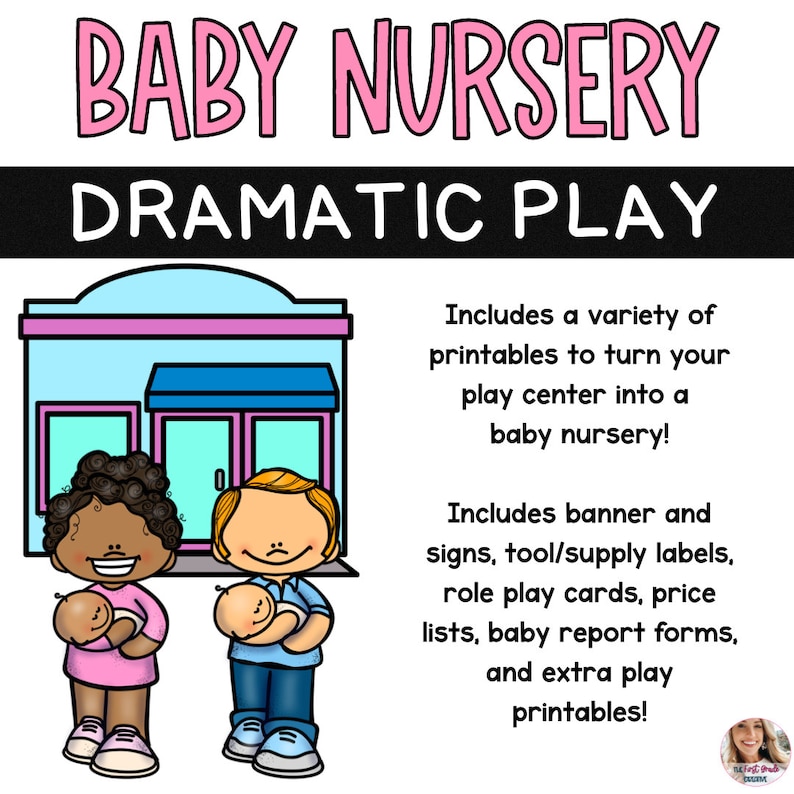 Baby Nursery Dramatic Play Center / Pretend Play / Elementary School ...