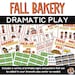 Fall Bakery Dramatic Play Center / Pretend Play / Elementary School ...