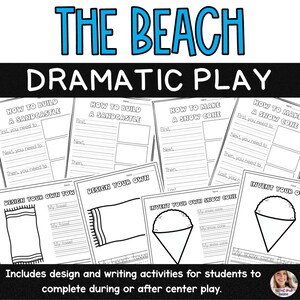 Beach Dramatic Play Center / Pretend Play / Elementary School ...