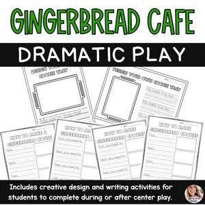 Gingerbread Cafe Dramatic Play Center / Pretend Play / Elementary ...