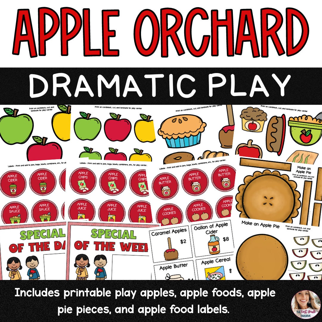 Apple Orchard Dramatic Play Center / Pretend Play / Elementary School ...
