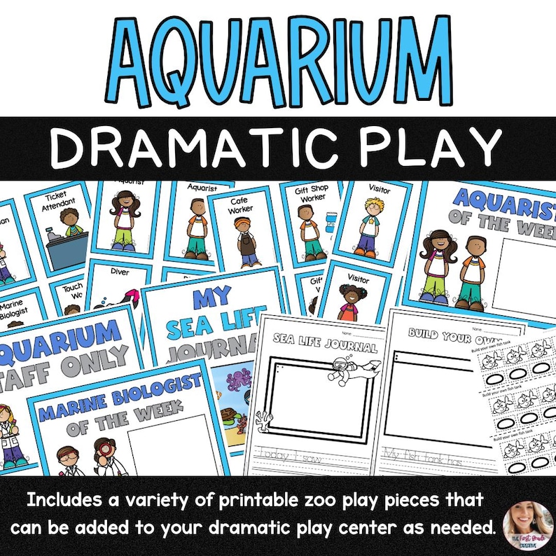 Aquarium Dramatic Play Center / Safari Park Pretend Play / Elementary ...