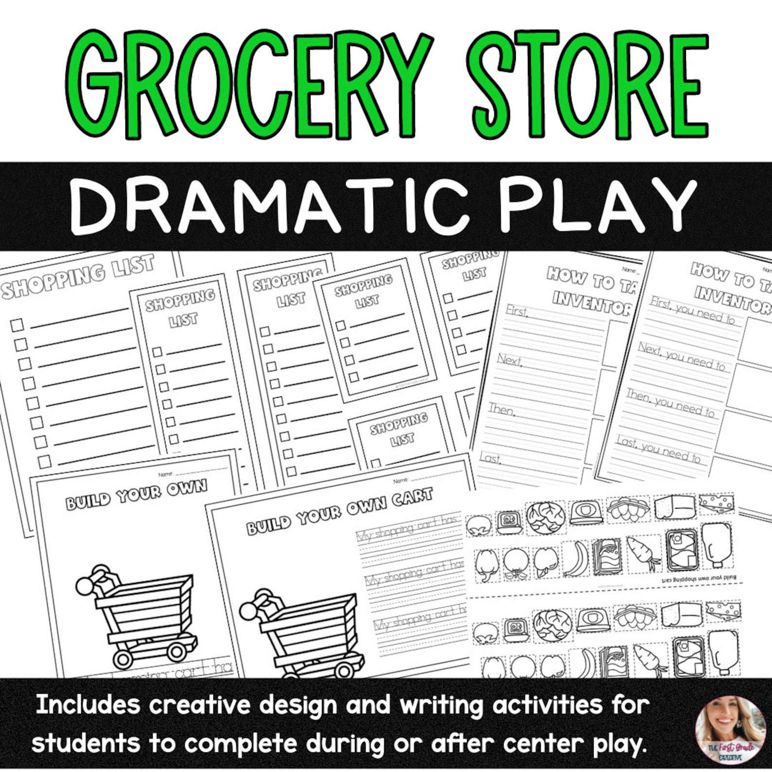 Grocery Store Dramatic Play Center / Pretend Play / Elementary School ...