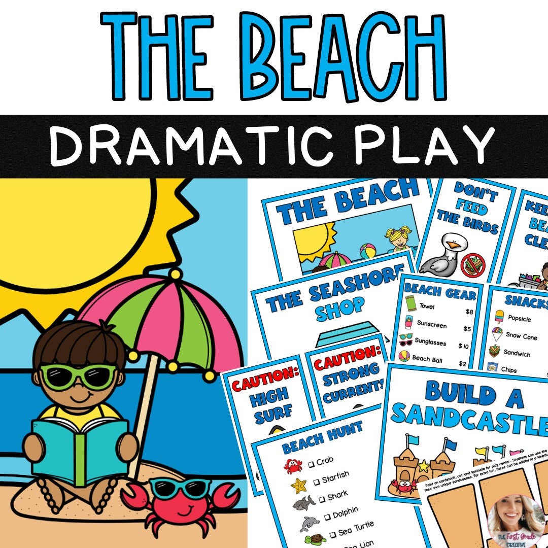 Beach Dramatic Play Center / Pretend Play / Elementary School ...