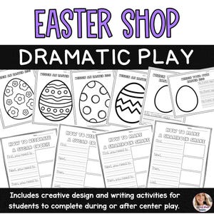 Easter Shop Dramatic Play Center / Pretend Play / Elementary School ...