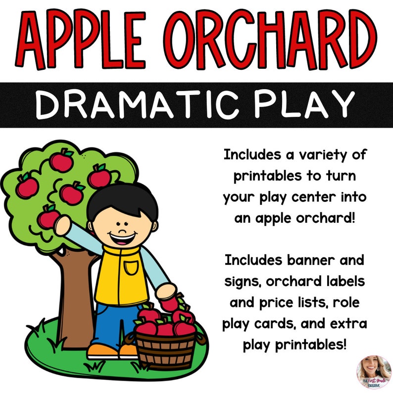 Apple Orchard Dramatic Play Center / Pretend Play / Elementary School ...