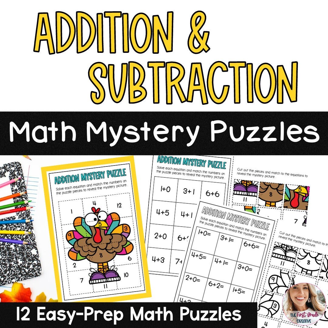 Math Puzzles For Grade 5