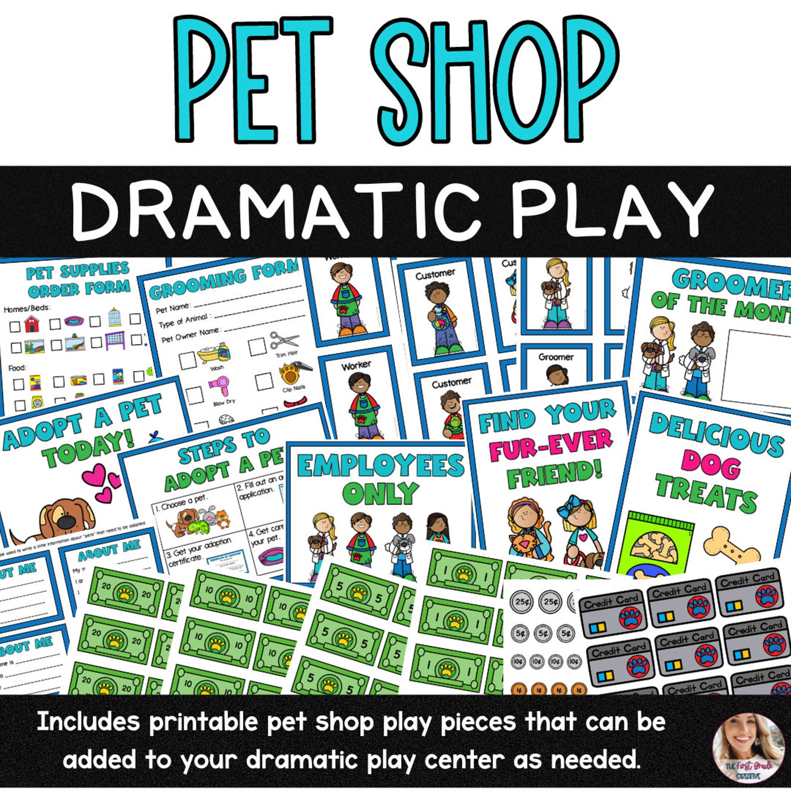 Pet Shop Dramatic Play Center / Pretend Play / Elementary School ...