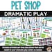 Pet Shop Dramatic Play Center / Pretend Play / Elementary School ...