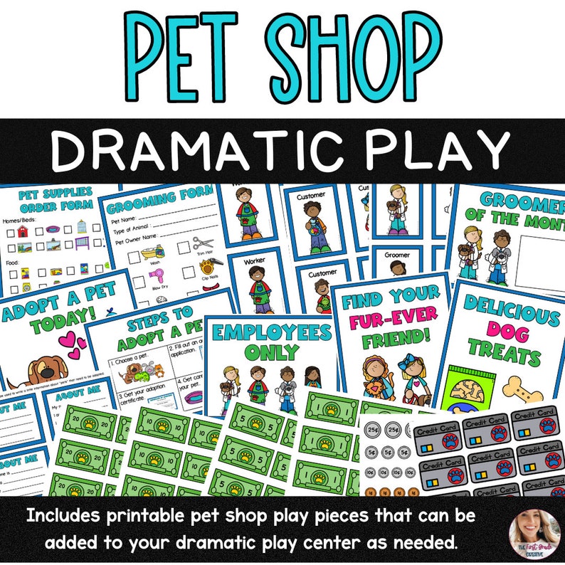 Pet Shop Dramatic Play Center / Pretend Play / Elementary School ...