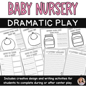 Baby Nursery Dramatic Play Center / Pretend Play / Elementary School ...