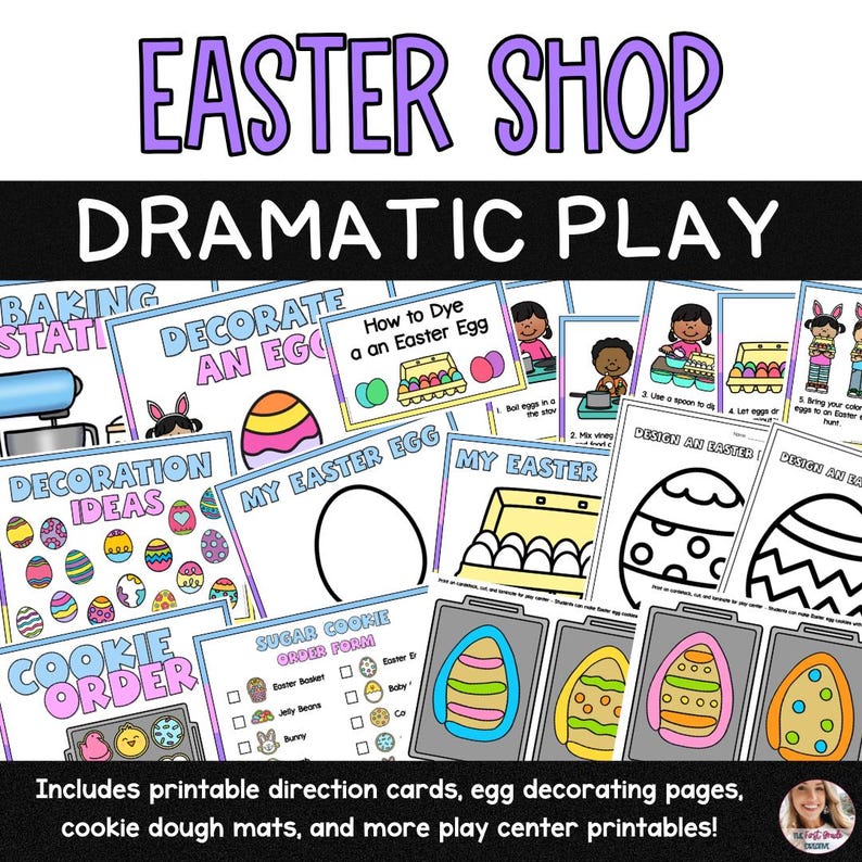 Easter Shop Dramatic Play Center / Pretend Play / Elementary School ...