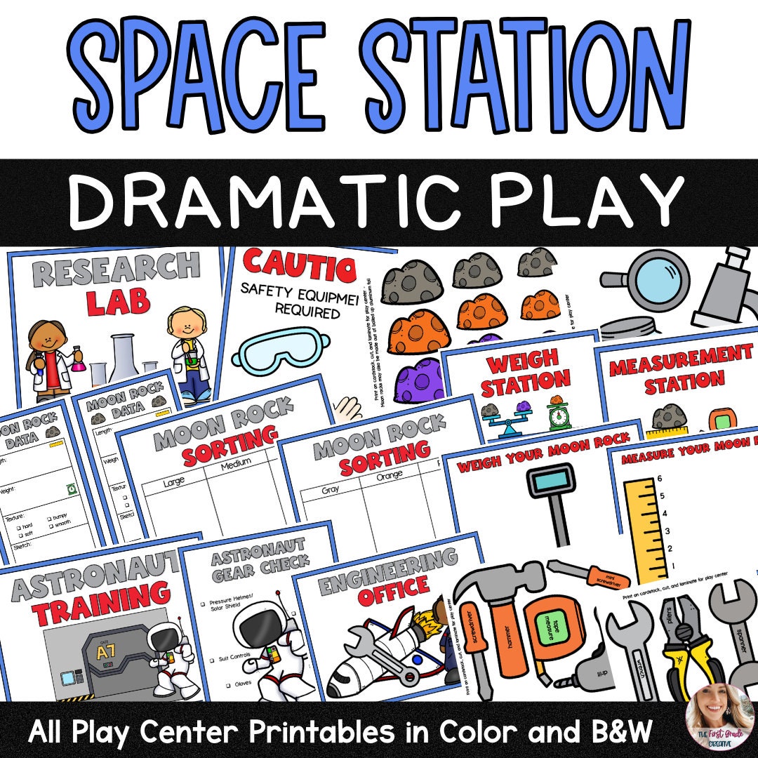 Space Station Dramatic Play Center / Pretend Play / Elementary School ...