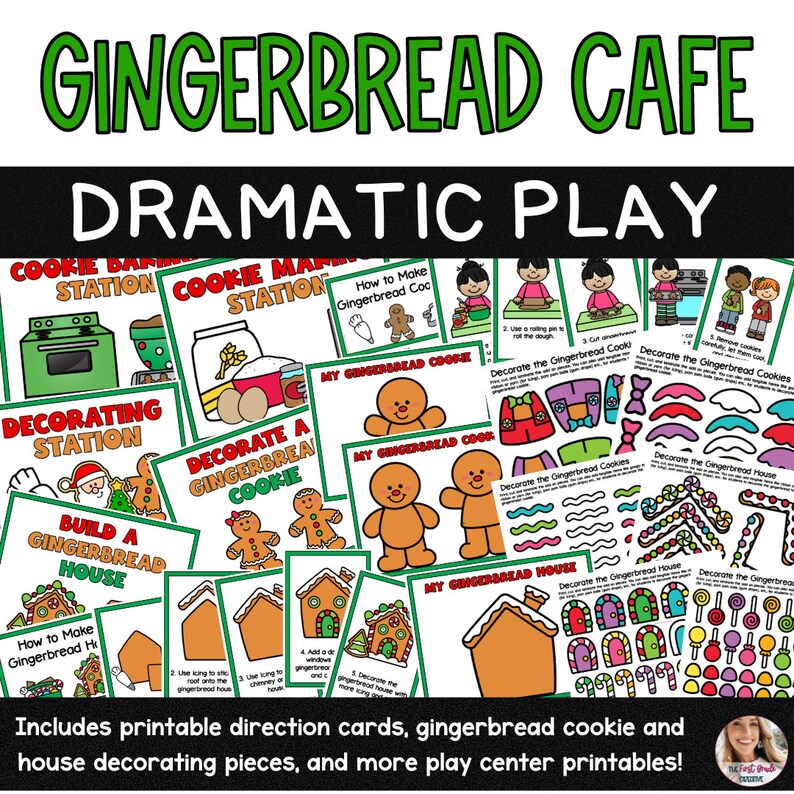 Gingerbread Cafe Dramatic Play Center / Pretend Play / Elementary ...