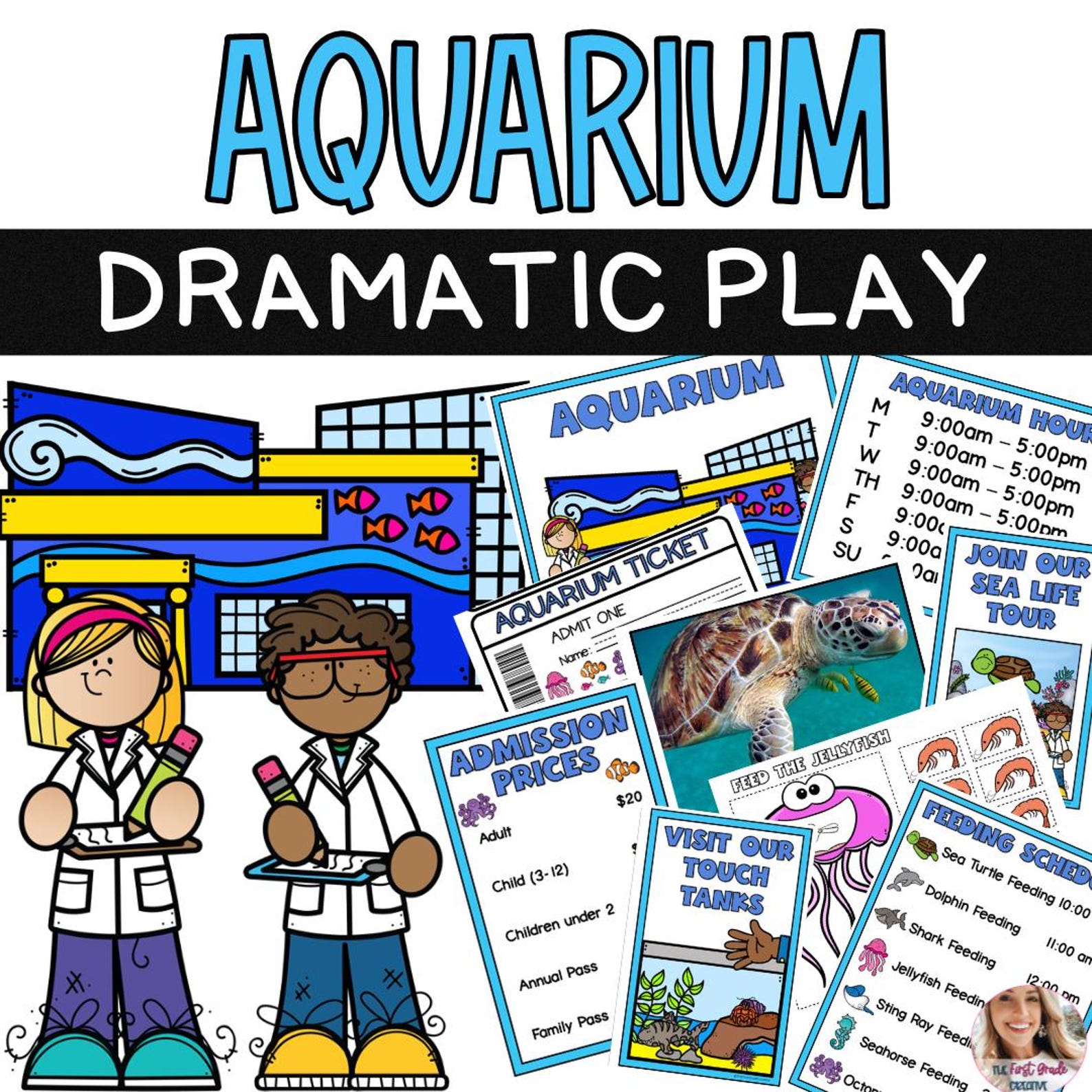 Aquarium Dramatic Play Center / Safari Park Pretend Play / Elementary ...