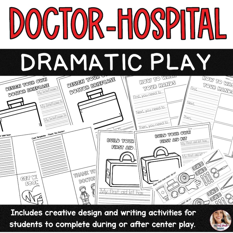 Doctor Hospital Dramatic Play Center / Pretend Play / Elementary School ...