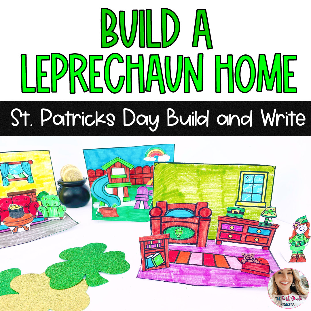 Leprechaun House Printable Activity for Kids / Leprechaun Trap ...